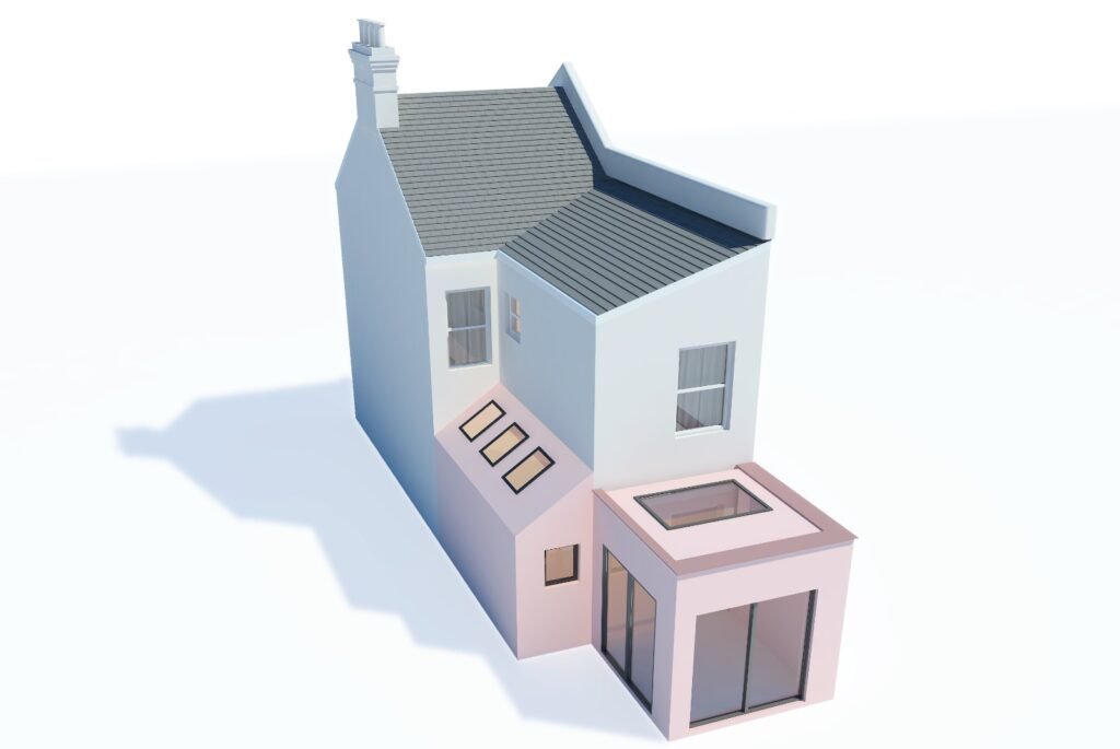 Medium Side Infill Pitched Roof - House Extensions | Loft Conversions ...