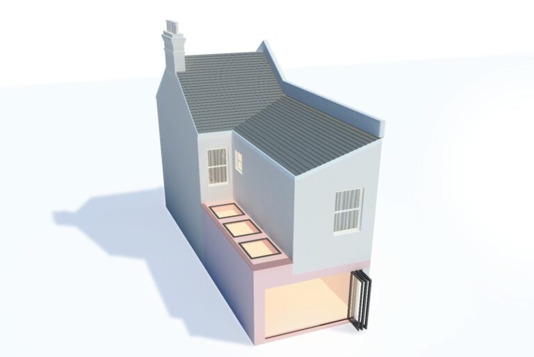 Large Side Infill Flat Roof | House Extensions | London